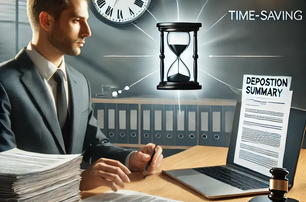 How Deposition Summary Services Save Time & Money | 4 Corners ...